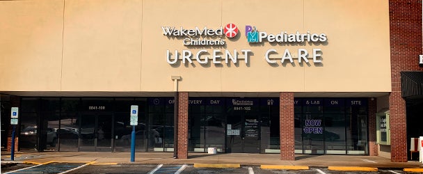 Children's Urgent Care | Raleigh, NC | WakeMed Children's | PM Pediatrics